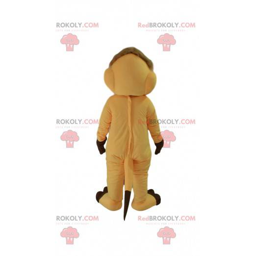 Mascot Timon, famoso suricata de dibujos animados Tamaño L (175-180 CM)