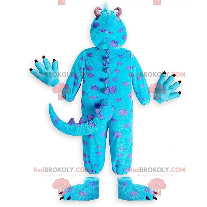 La mascota Sully, el famoso monstruo azul de