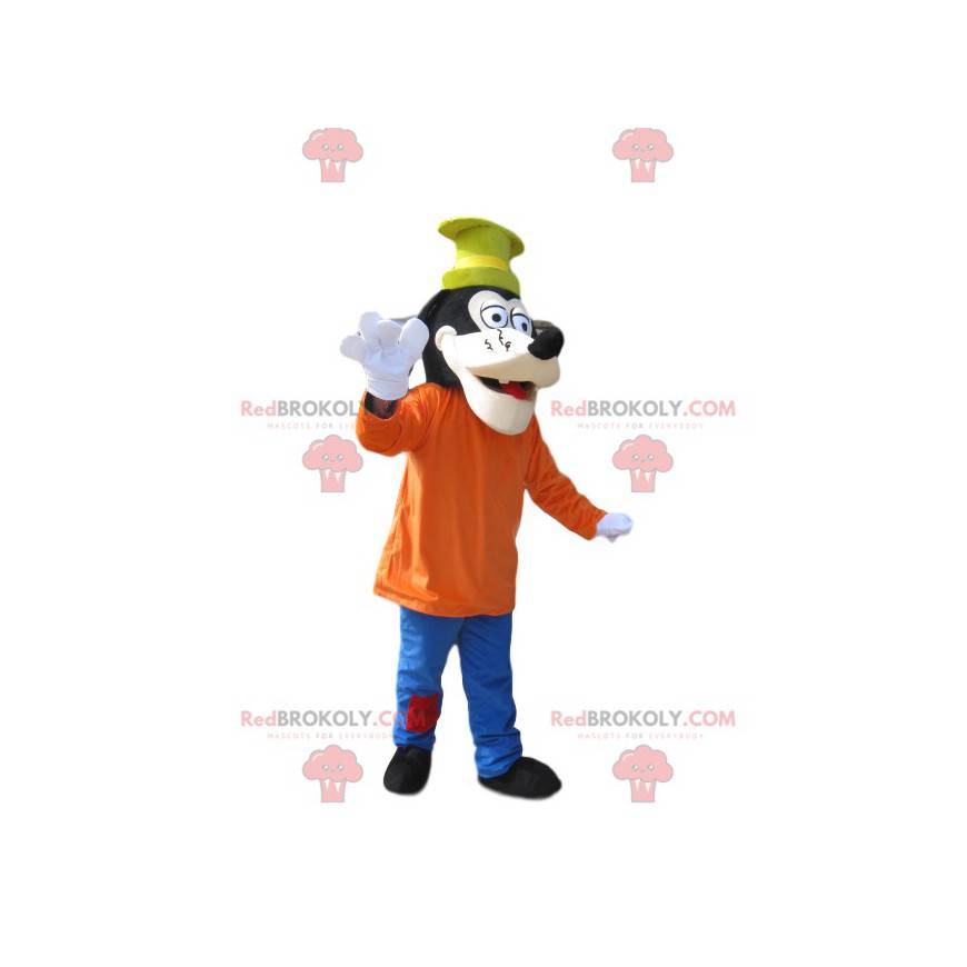 Goofy mascotte, de duizelige hond van Walt Disney