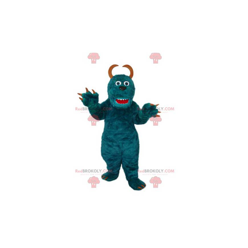 Mascot Sully, the blue monster of Monsters Inc.