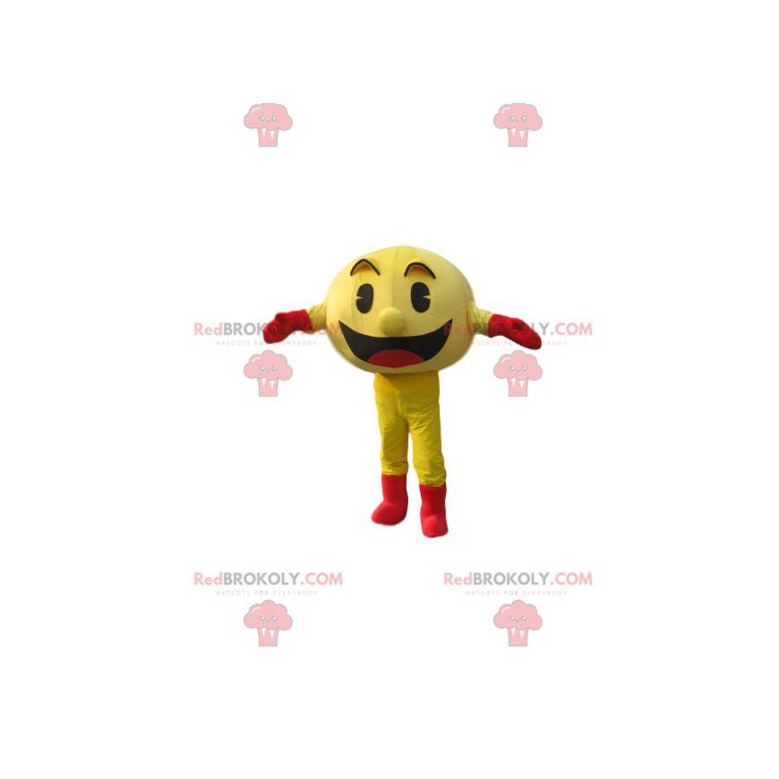 Mascot Pac-man, el personaje amarillo del famoso