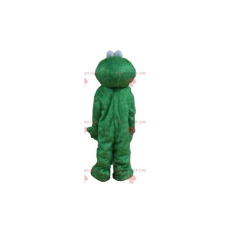 Elmo mascot famous green Muppets Show puppet
