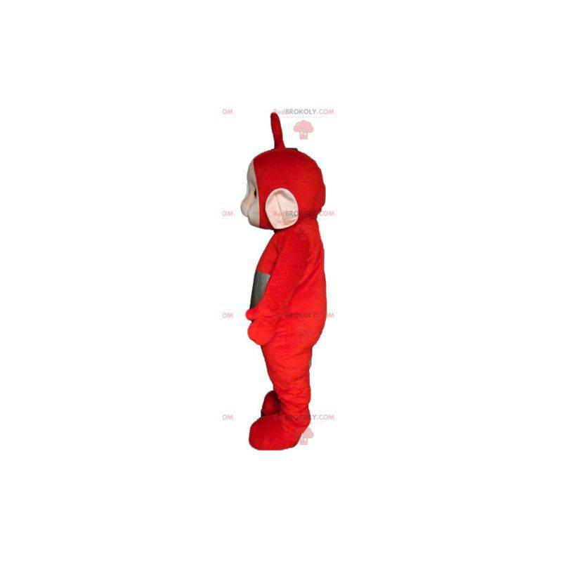 Po, la famosa mascota de los Teletubbies rojos de Tamaño L (175-180 CM)