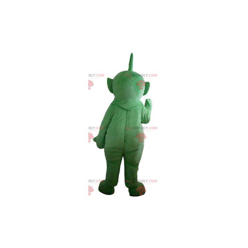 Dipsy mascota los famosos Teletubbies verdes de