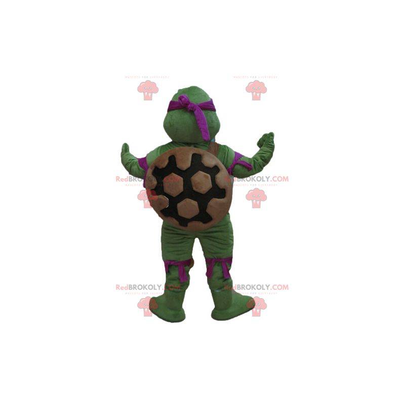 Donatello mascotte famosa tartaruga ninja viola