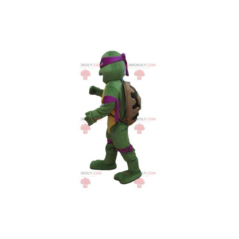 Donatello mascotte famosa tartaruga ninja viola
