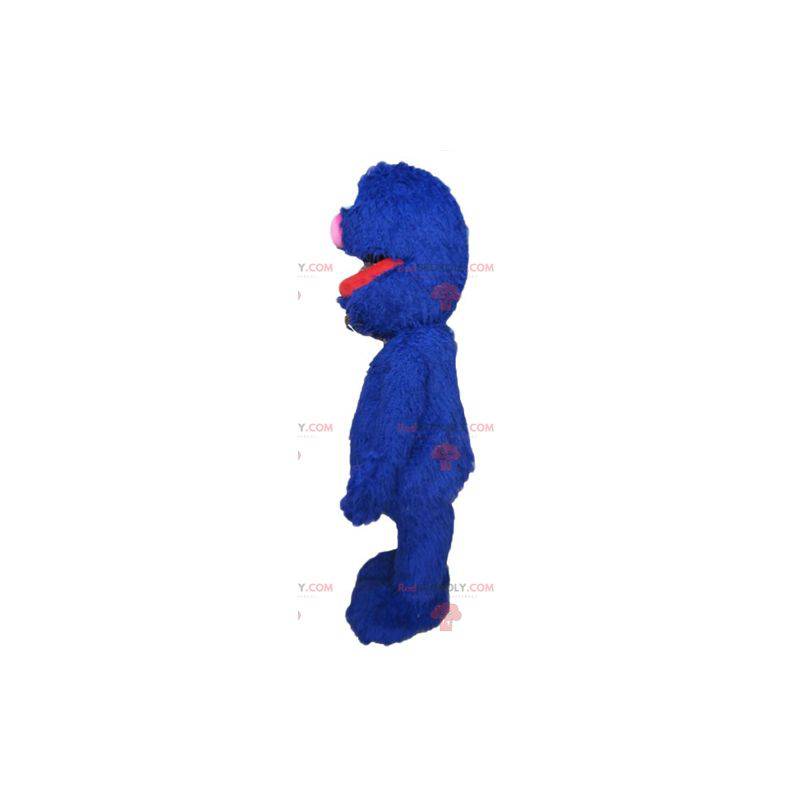 Grover mascot famous blue monster of Sesame