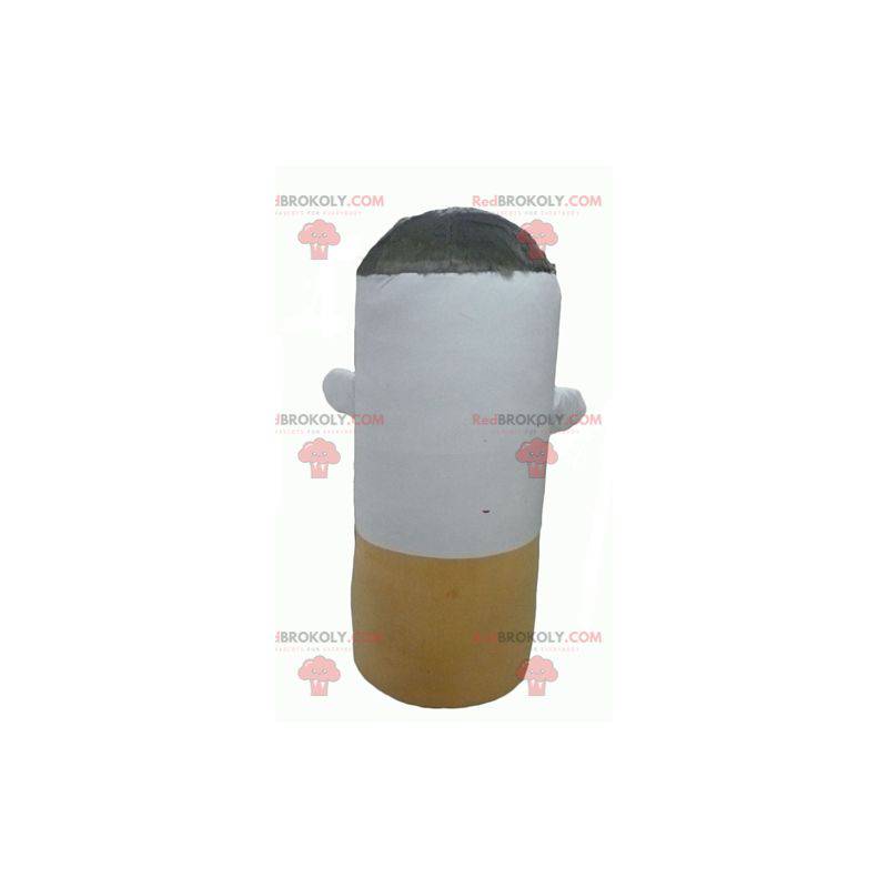 Giant cigarette mascot looking fierce - Our