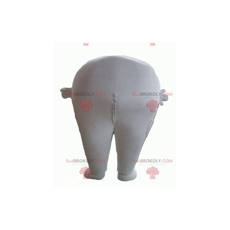 Giant white tooth mascot, tooth costume - Our Sizes L (175-180CM)