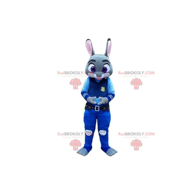 Judy mascota famoso conejo de policía de Zootopia