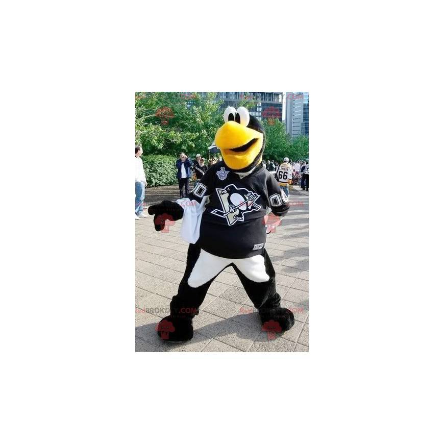 Giant ferocious black panther mascot - Jungle