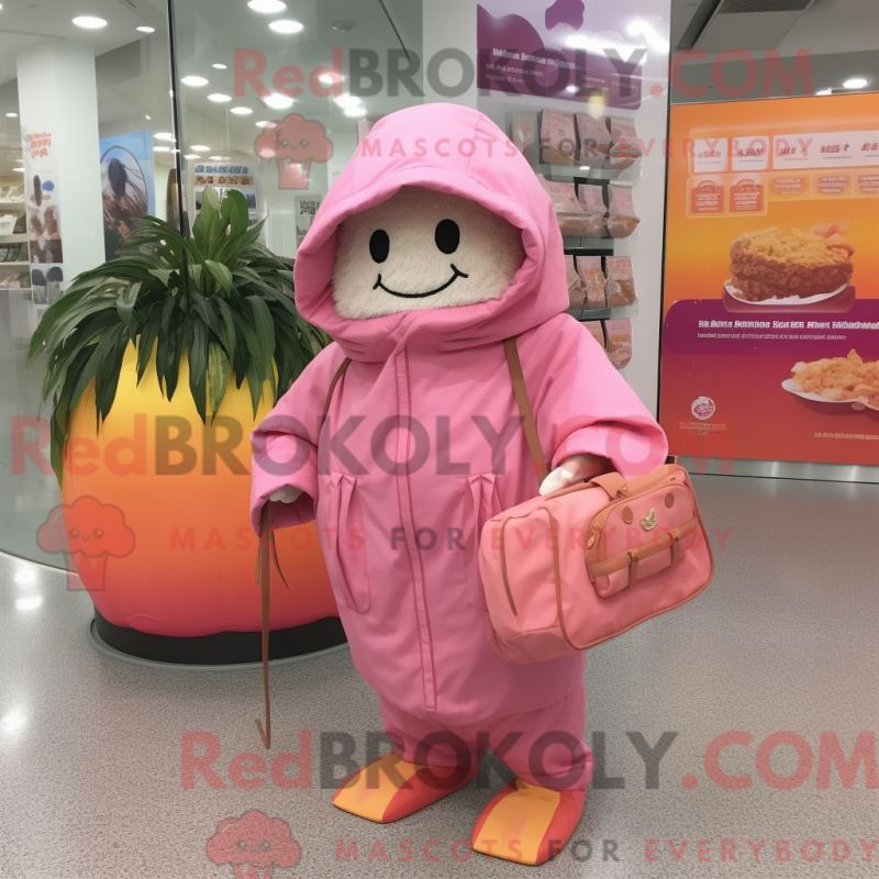 Navy Fried Rice mascot costume character dressed with a Suit and Clutch ...
