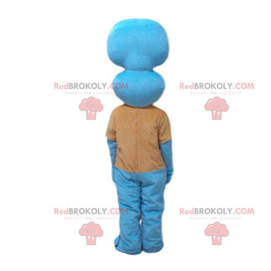 Mascot Carlo Tentacle, grumpy squid in SpongeBob Sizes L (175-180CM)